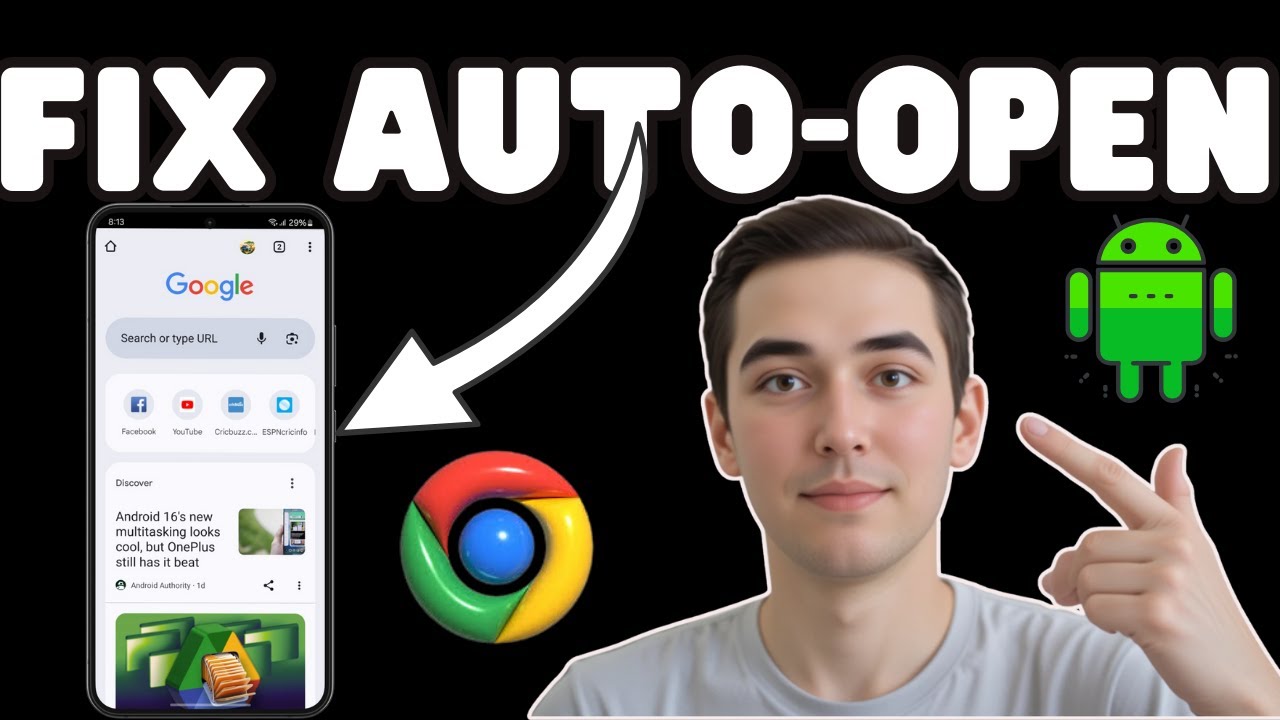 How To Solve Automatic Chrome Open Problem - Detailed Tutorial - YouTube