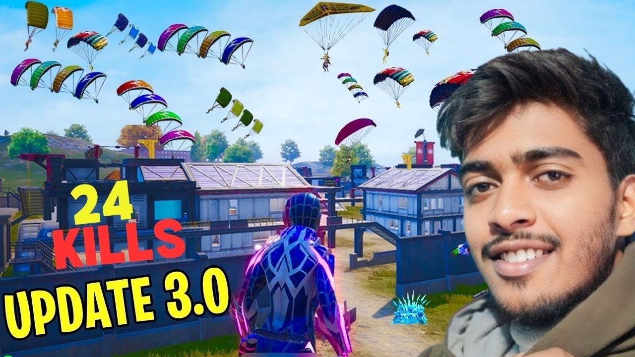 24 KILLS 🔥 BGMI 3.0 UPDATE IS HERE 🥵 NEW SHADOW FORCE MODE AMD NEW ...