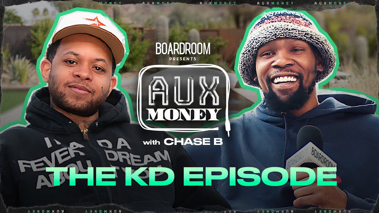 Kevin Durant 's Talks Rap In This Exclusive Music Interview I Aux Money ...