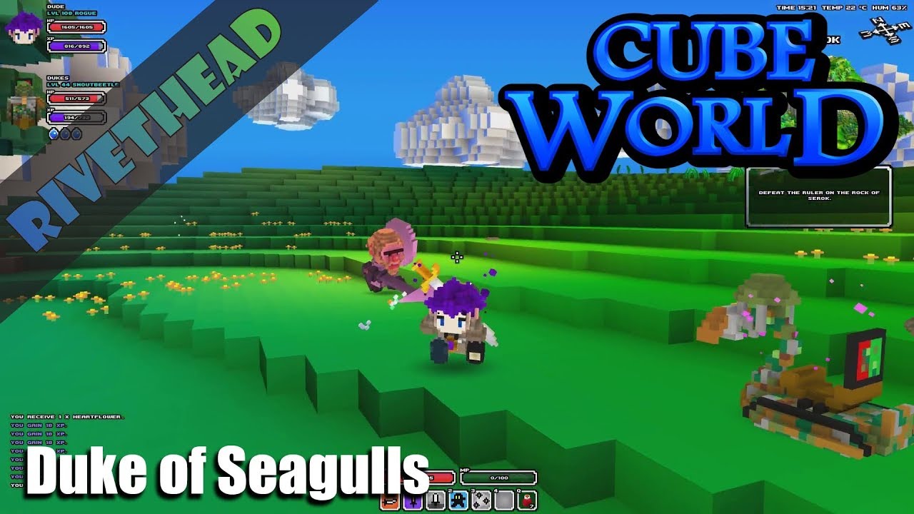 I dub thee The Duke of Seagulls? - (Cube World Sundays) - YouTube