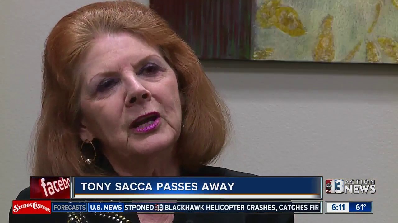Las Vegas icon Tony Sacca passes away - YouTube