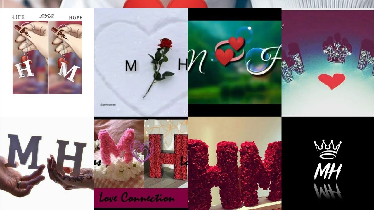 M 🥀H Name Dp/pic | M Letter WhatsApp Dp Pic| M Alphabet Words #Status A ...