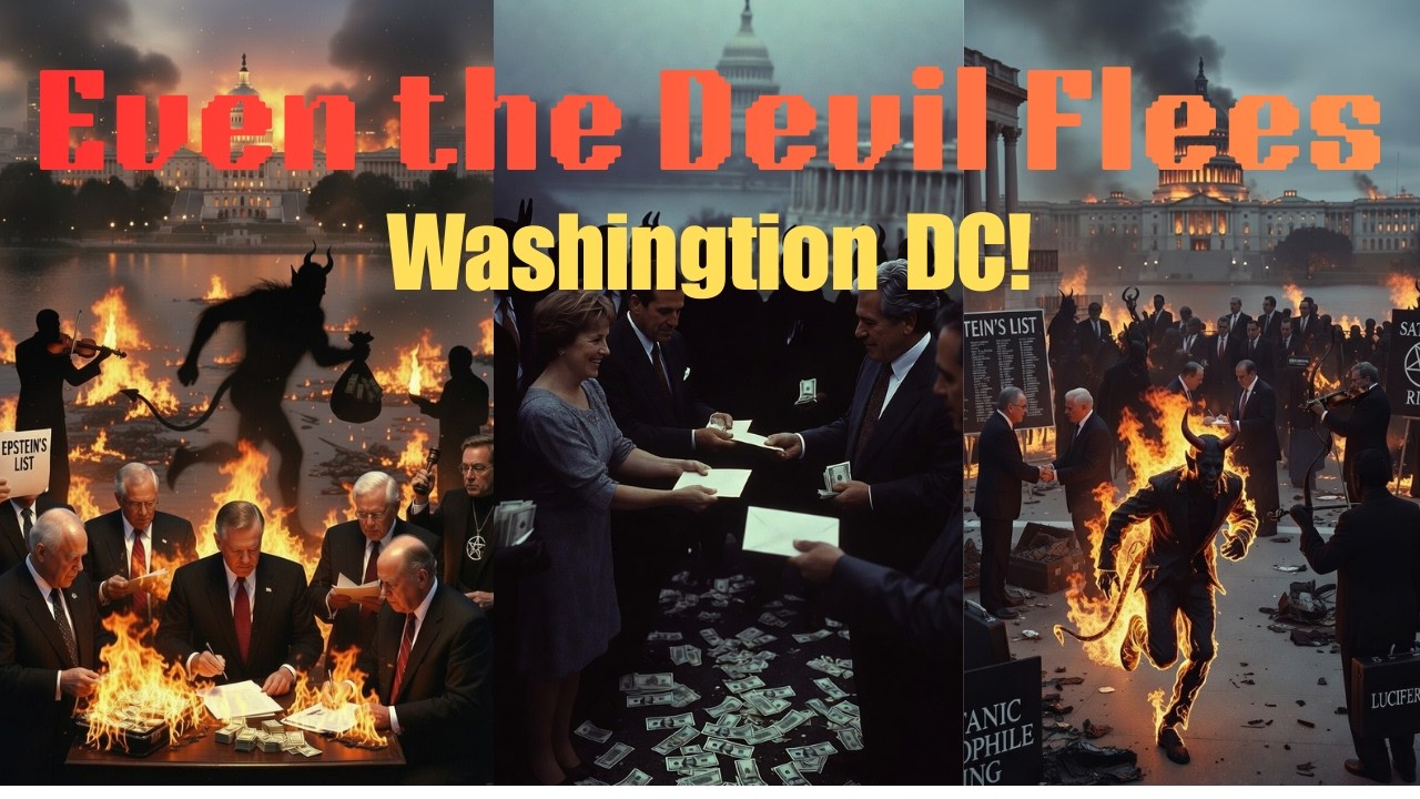 Even the Devil Flees Washington DC! - YouTube