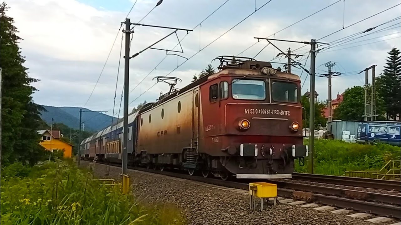 REGIO 🚅 CFR Calatori - prin Busteni 🇷🇴 - YouTube