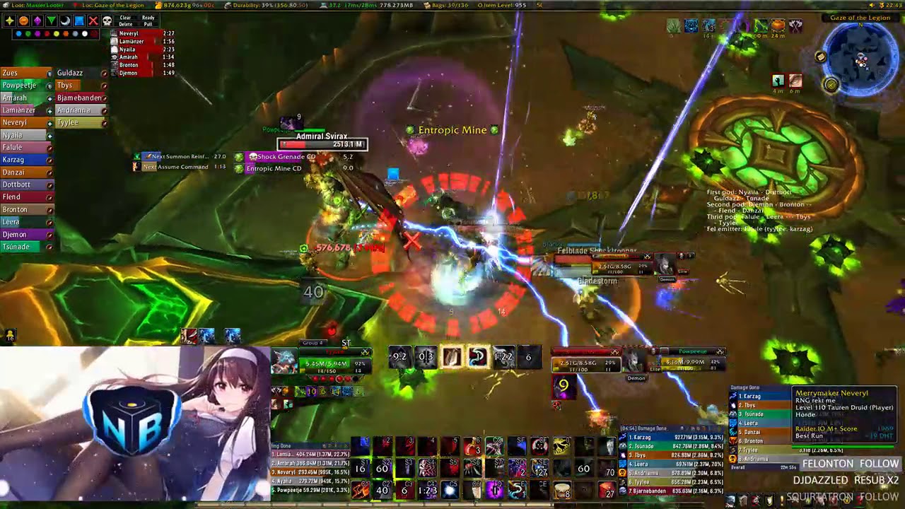 [WoW] Mythic Antoran High Command, Antorus the Burning Throne ...