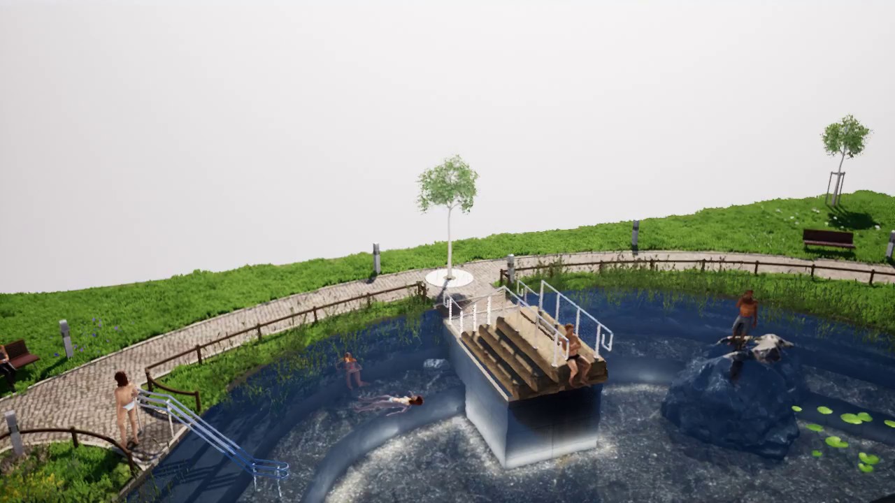 natural pool mit twinmotion - YouTube