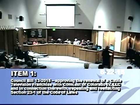 Wheat Ridge City Council - 06-22-15 - YouTube