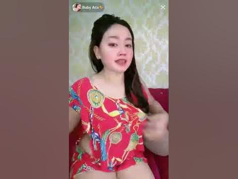bebycha tiktok live asli nggak pake bawahan || mango live bugil - YouTube