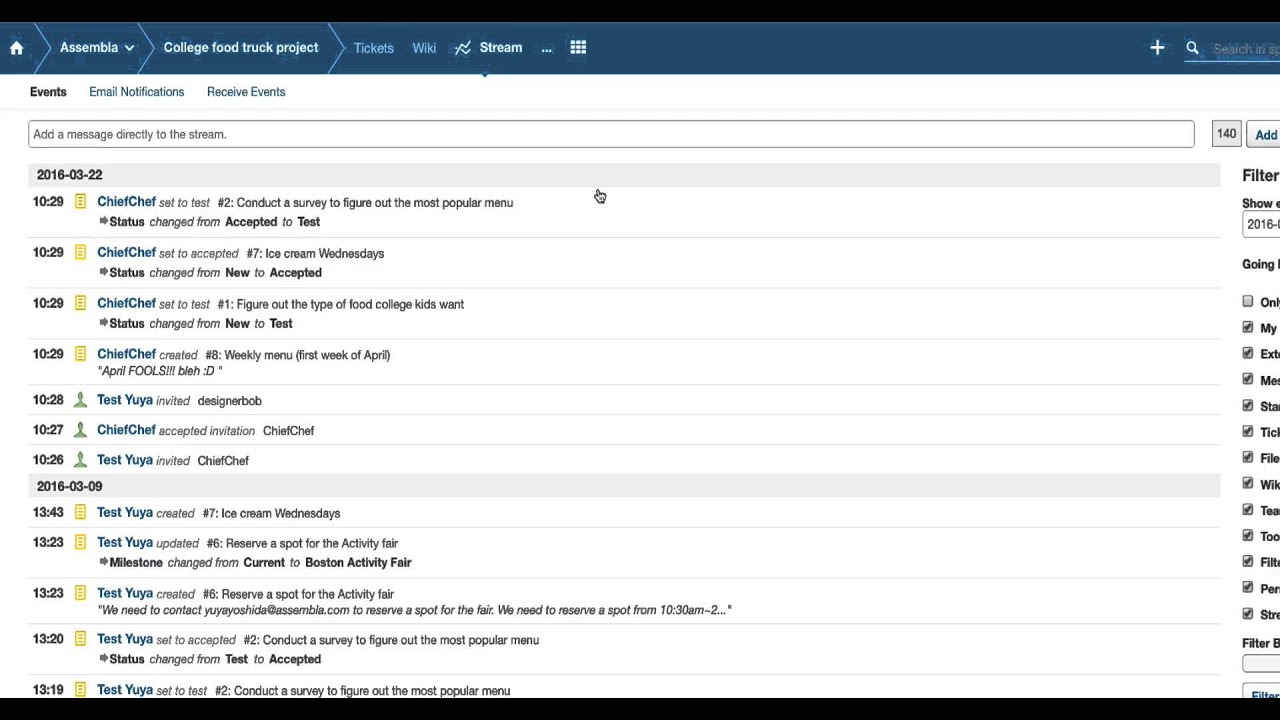 Assembla Navigation Tutorial - YouTube