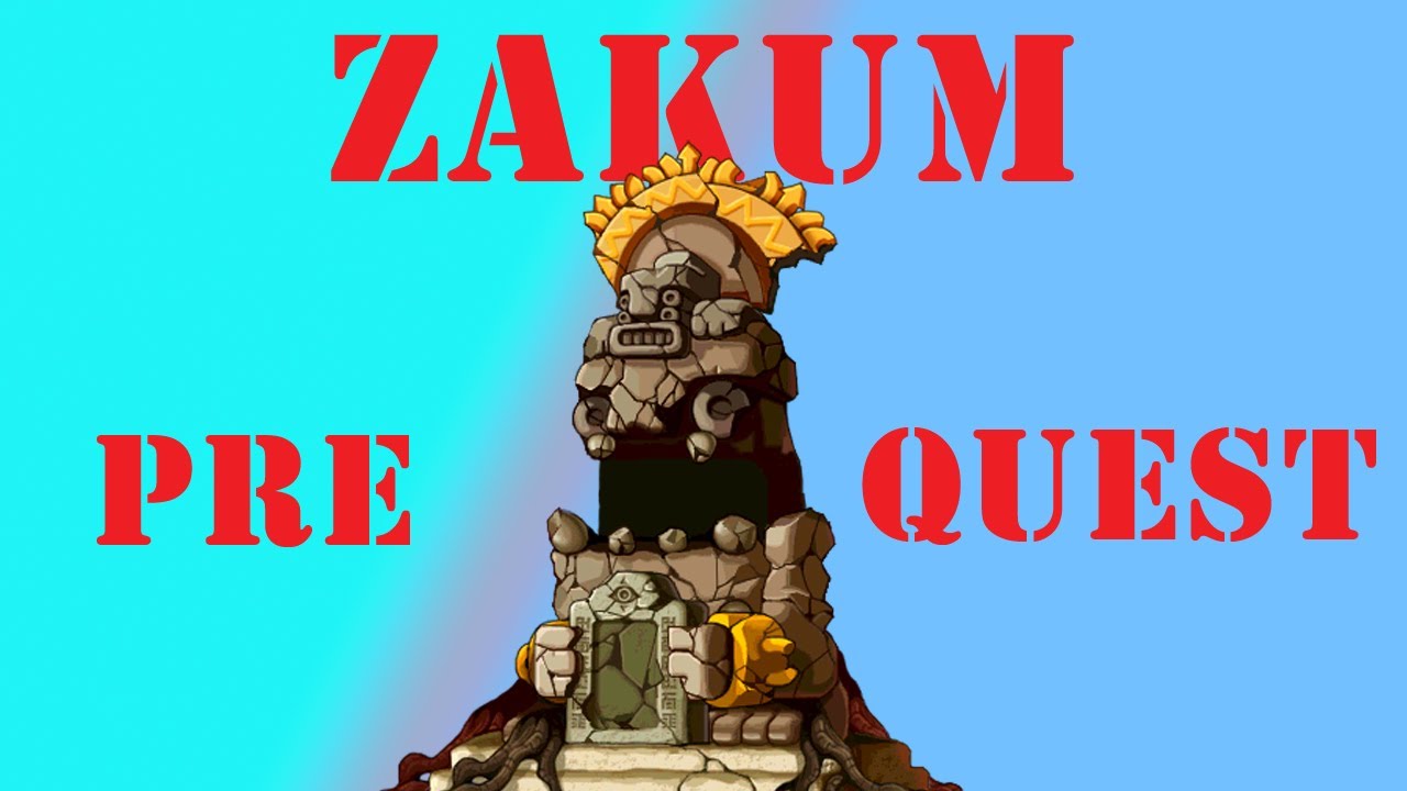 MapleStory Zakum PreQuests - YouTube