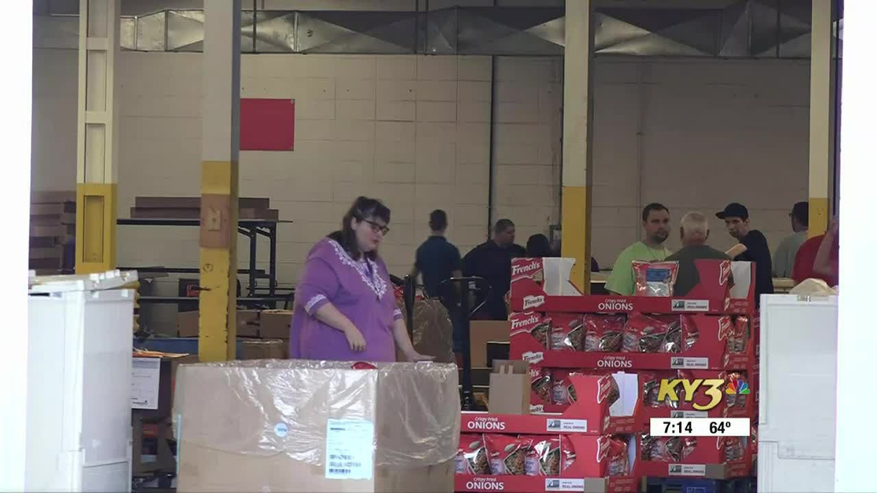 Springfield Workshop starts work on packaging food ahead of the ...