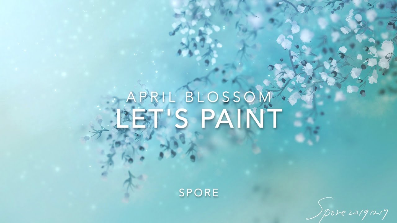 White Flowers with Procreate - Delicate Digital Painting - YouTube