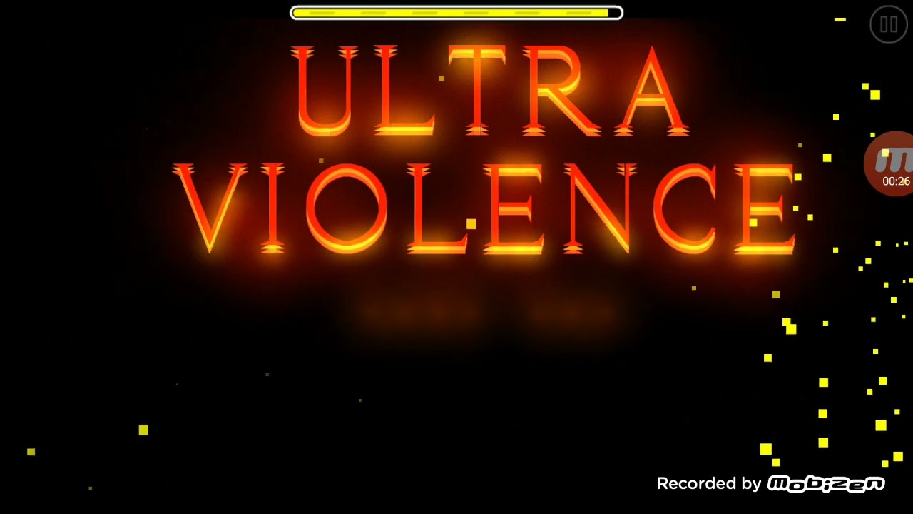 geometry dash ultra violence - YouTube
