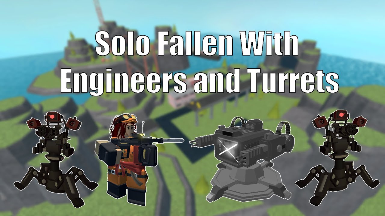 TDS Solo Fallen with Engineers and Turrets - YouTube