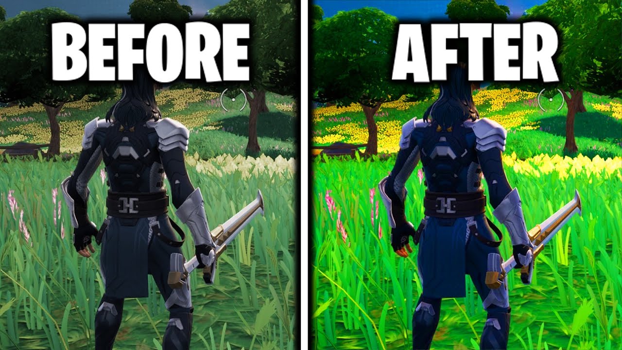 BEST FORTNITE GRAPHIC SETTINGS! HOW TO MAKE FORTNITE COLORFUL! PS5/XBOX ...