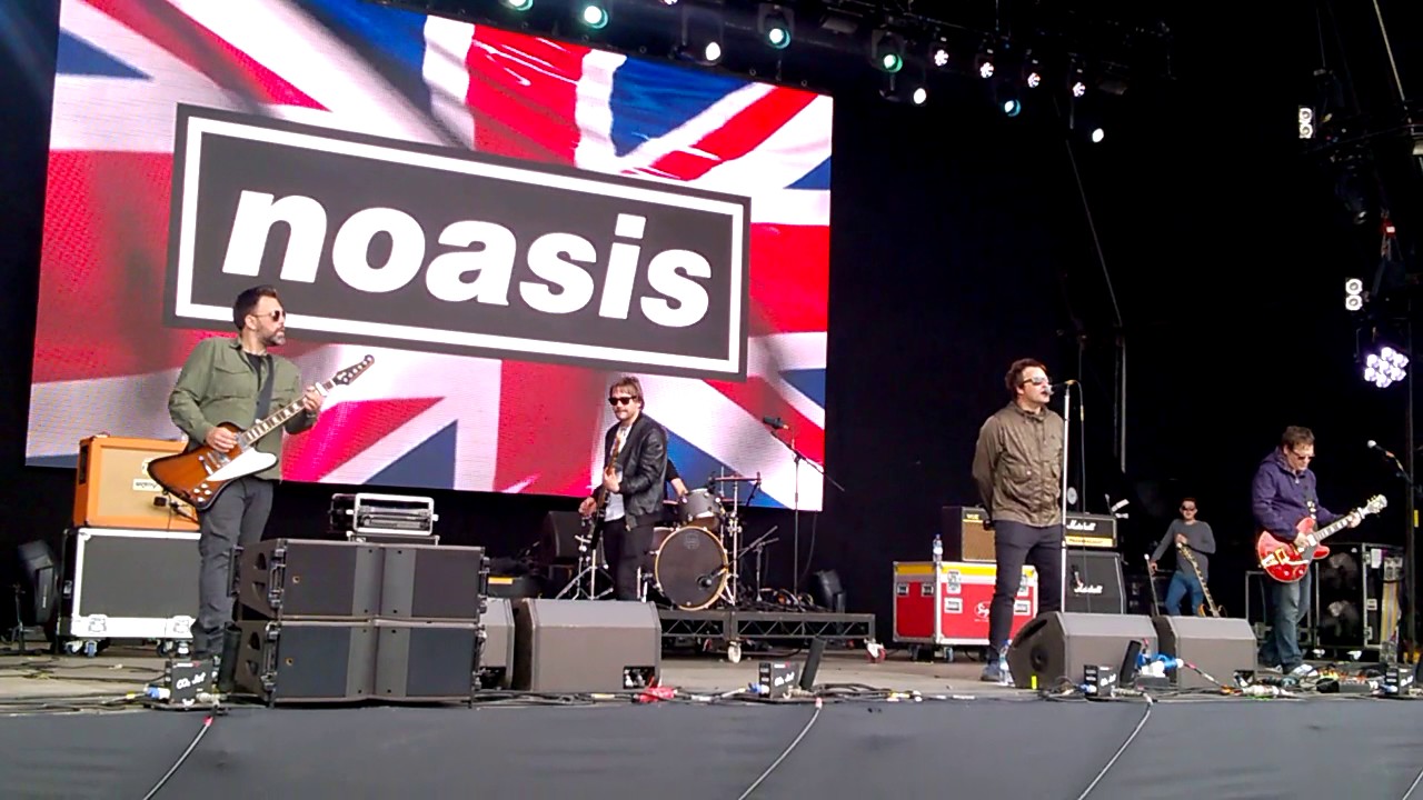Noasis - Wonderwall Oasis tribute band Pennfest 21/07/2017 - YouTube
