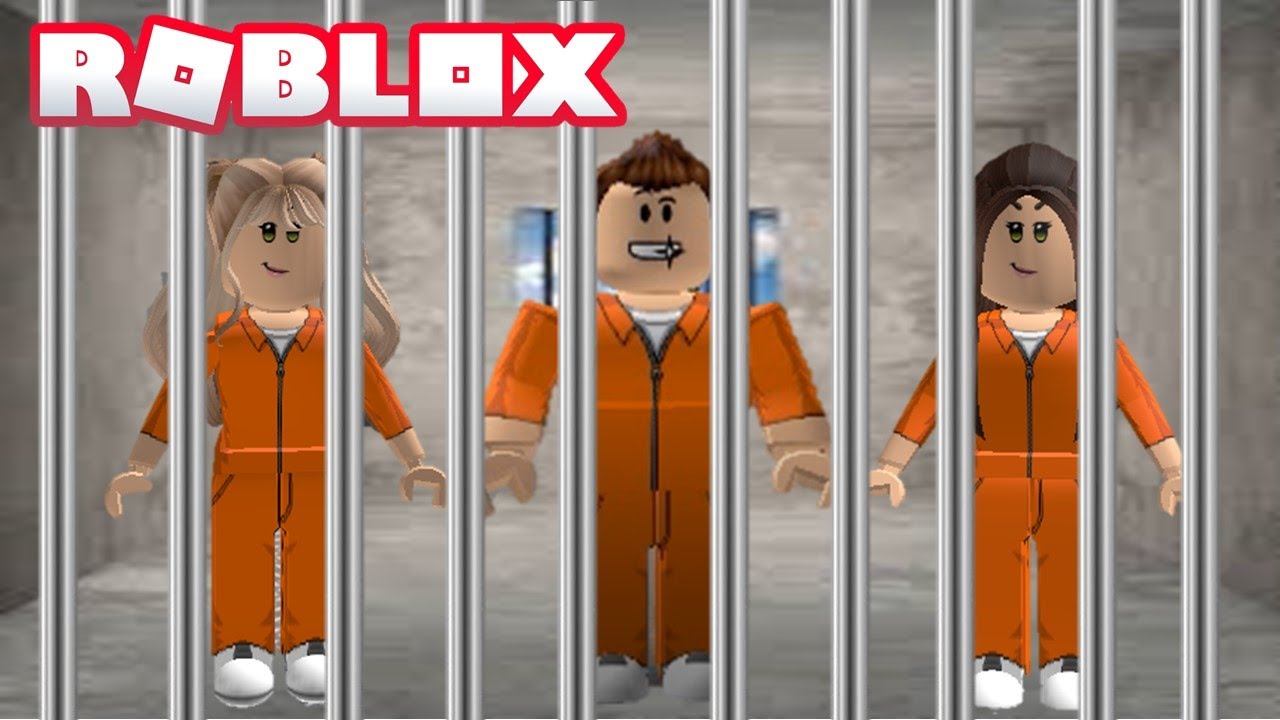 ROBLOX l FOMOS PRESOS E AGORA??? 😨 l ESCAPE DA PRISÃO - YouTube