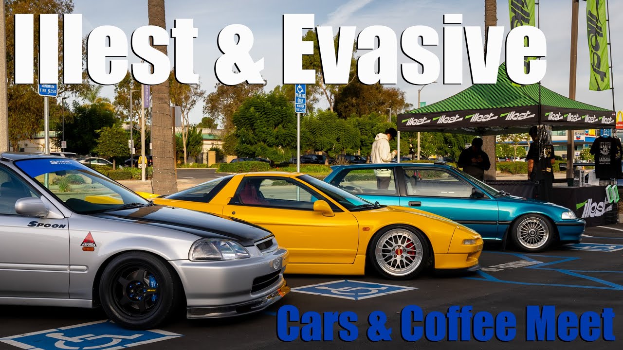 Illest & Evasive Cars and Coffee Meet - YouTube