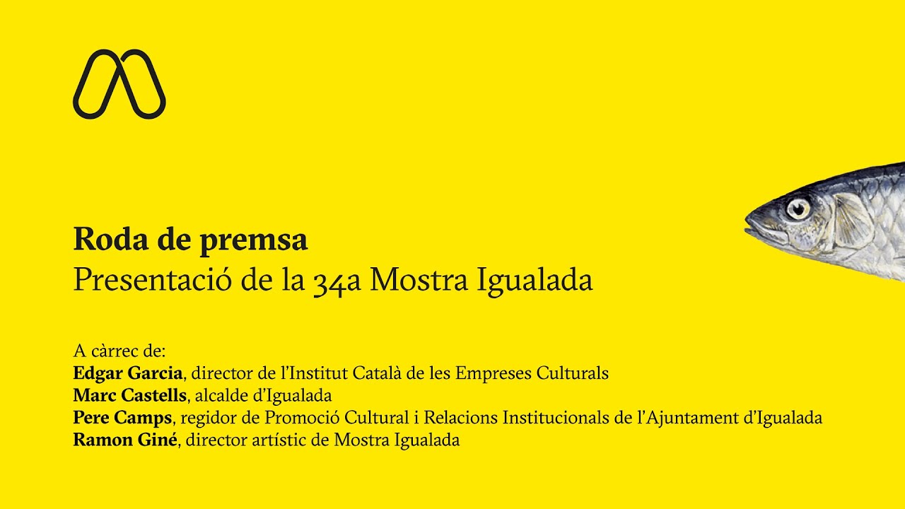 Roda de Premsa Mostra d'Igualada - YouTube