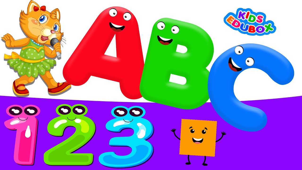 ABC and 123 Learning Videos Toddlers + Nursery Rhymes & Kids Songs+ ...