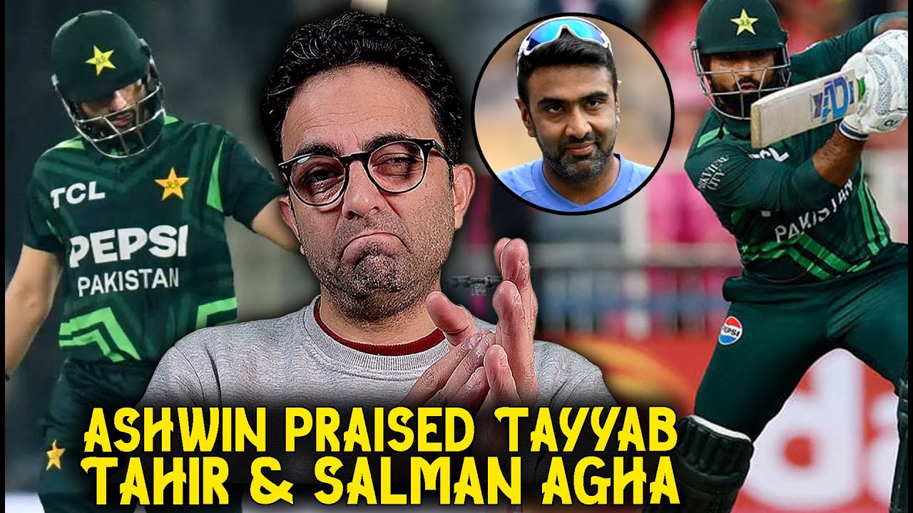 Ashwin has high praise for Agha Salman, calling him a standout player ...