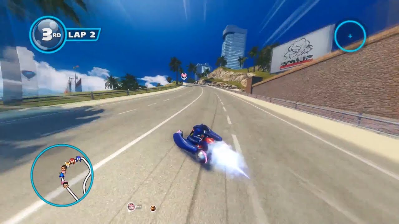 Sonic & All-Stars Racing Transformed [OutRun Bay/OutRun Bay Mirror ...