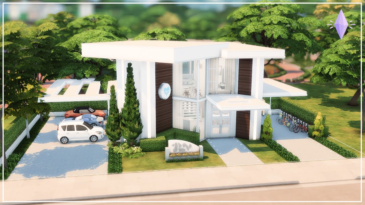 🩺 CLINICA MÉDICA | NO CC - The Sims 4 (Speed Build) - YouTube