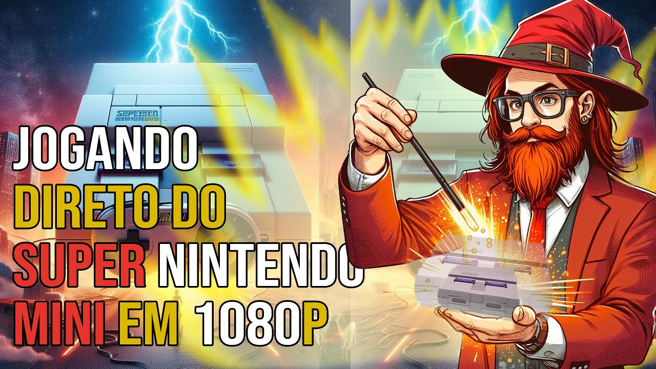SNES MINI ORIGINAL GAMEPLAY DIRETO DO VIDEOGAME OFICIAL DA NINTENDO ...
