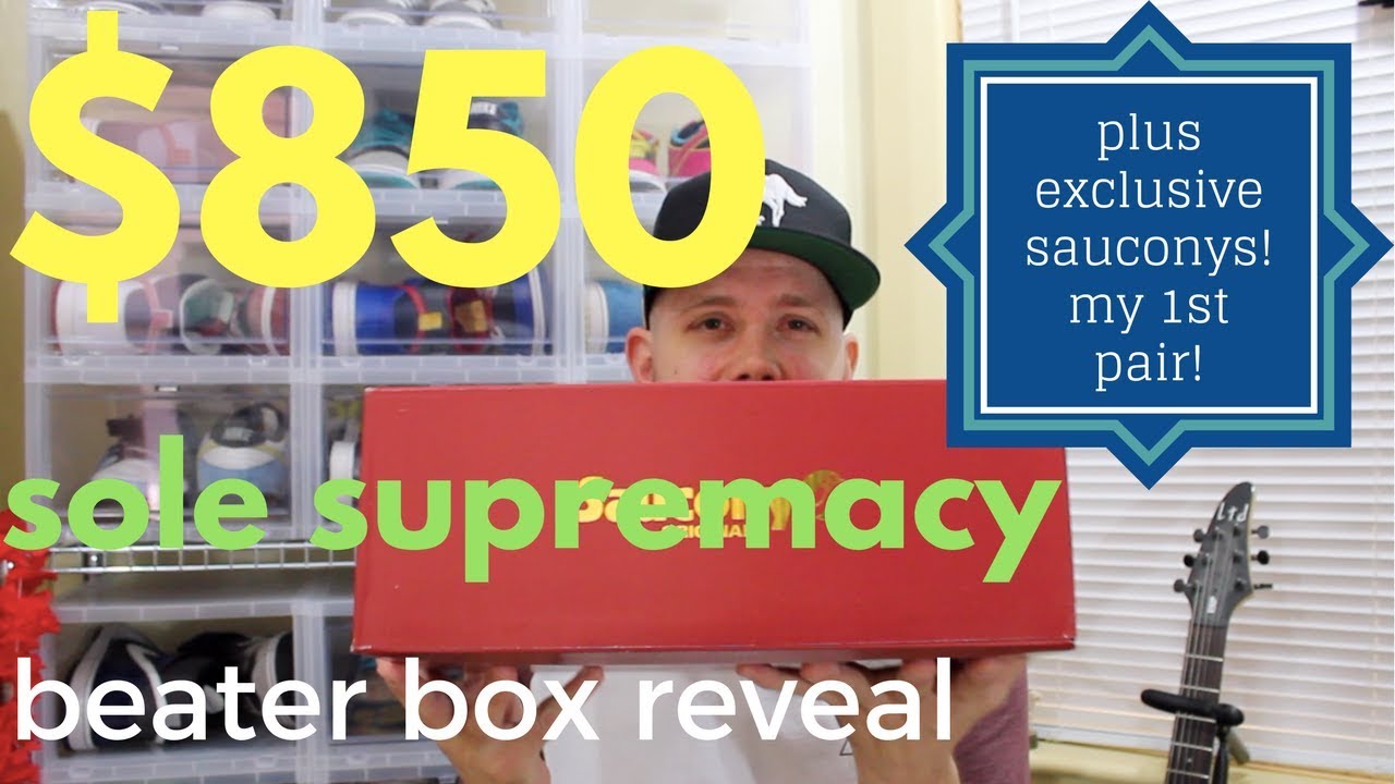 Sole Supremacy $850 Beater Box Reveal - "THAT'S A BIG BOX FOR NO PAYOFF ...