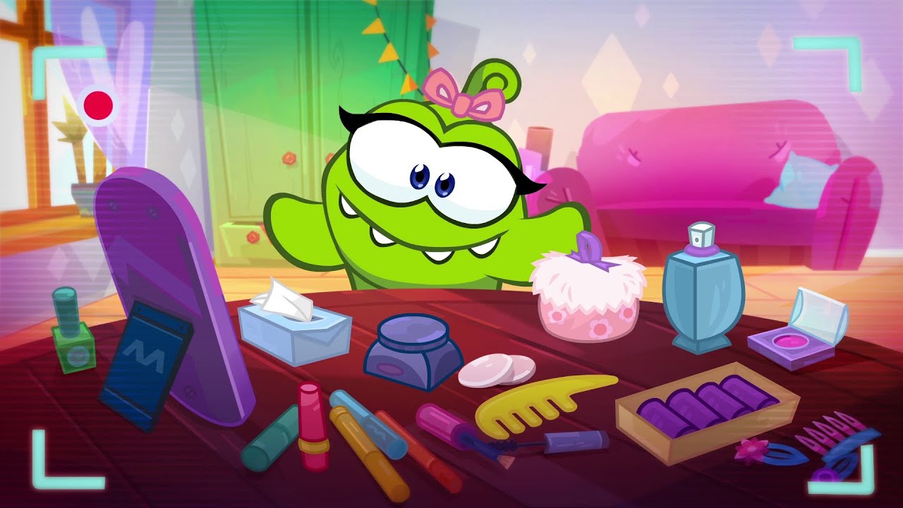 Om Nom Stories Video Blog Makeup Tutorial | Cartoon For Kids | Season 6 ...