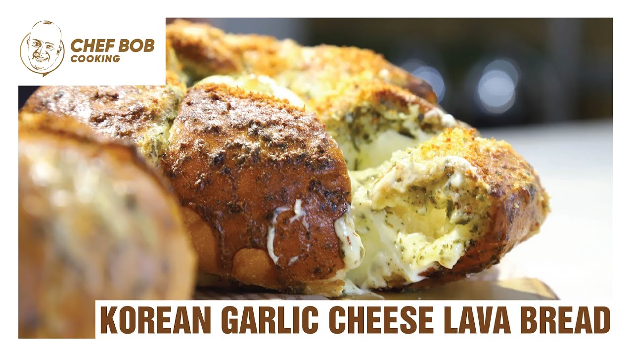 Champion Chef's Recipe | Korean Garlic Cheese Lava Bread 韩国爆红蒜香奶酪包 ...
