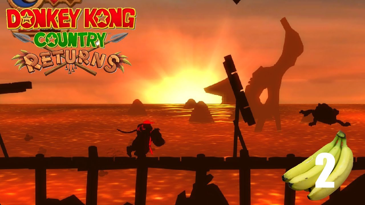 A Nice Sunset! | Donkey Kong Country Returns Episode 2 - YouTube