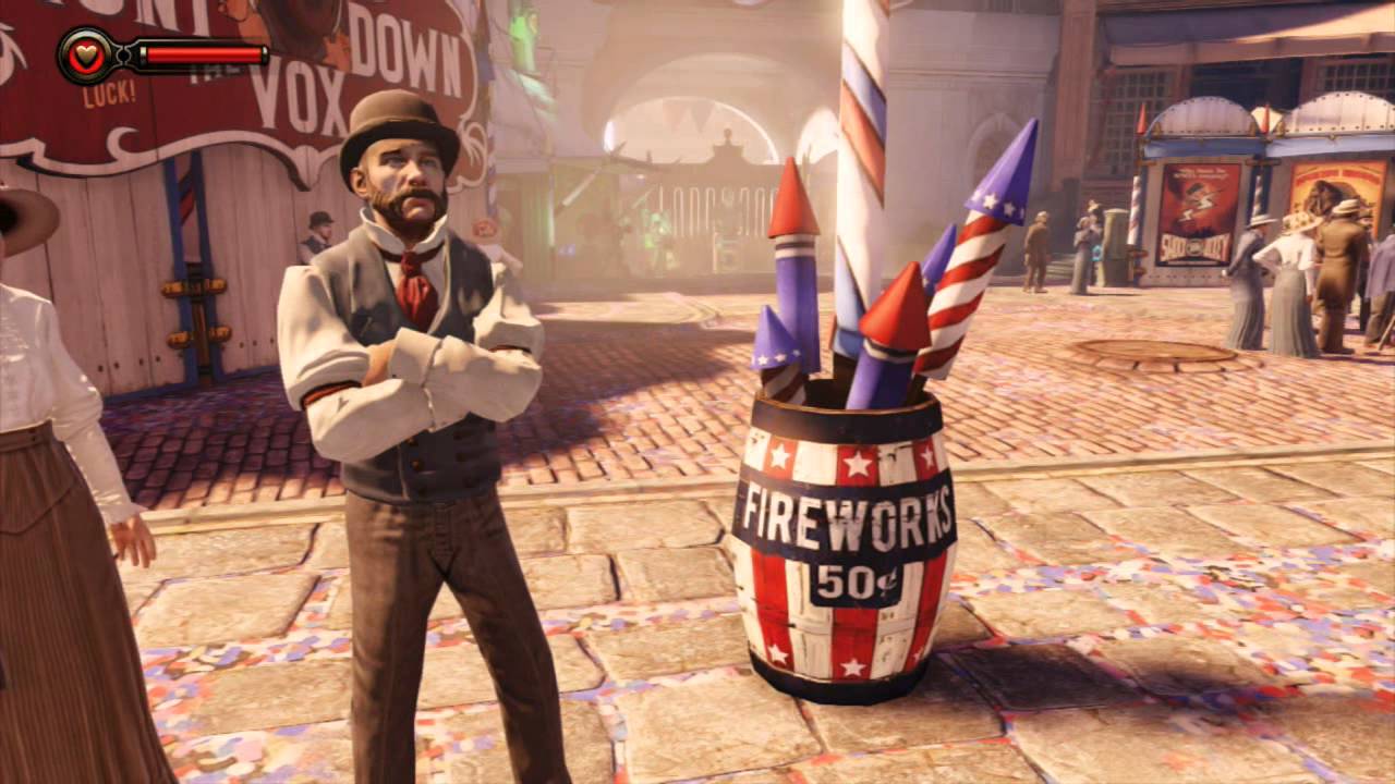 Bioshock Infinite HD "Wild Prairie Roses" (Song at Fair) Performance by ...