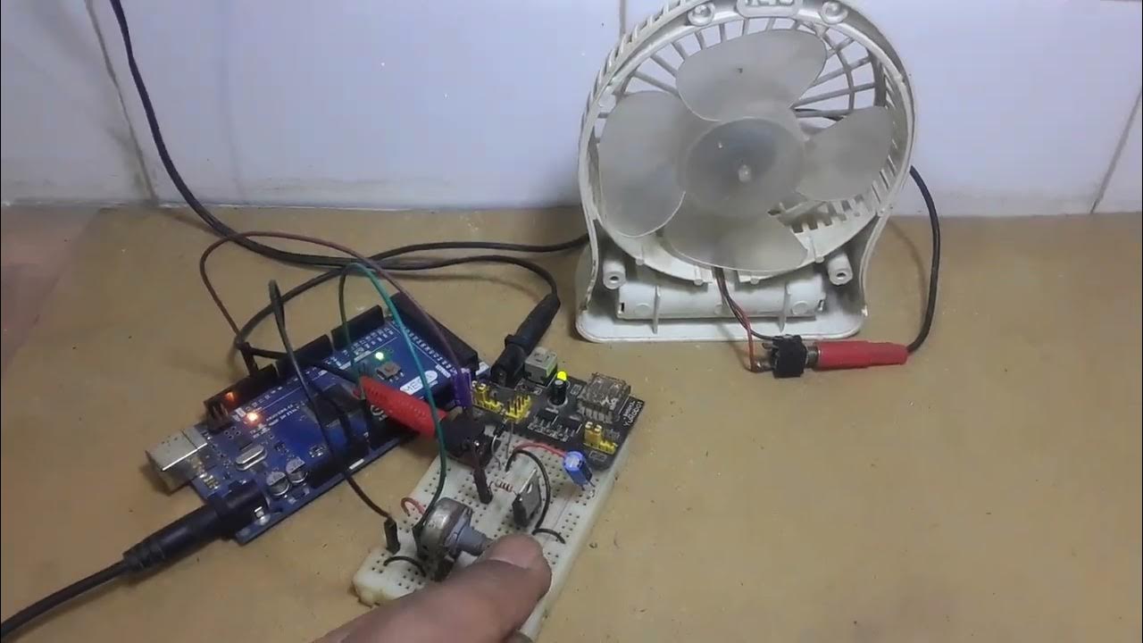 TIP31C as a Motor Controller Using an Arduino to Control Speed - YouTube