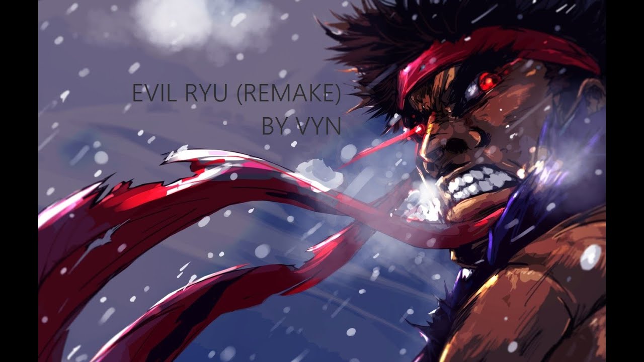 [MUGEN CHAR] Evil Ryu [ 殺意の波動に目覚めたリュウ ] by Vyn - Remake Version RELEASE ...