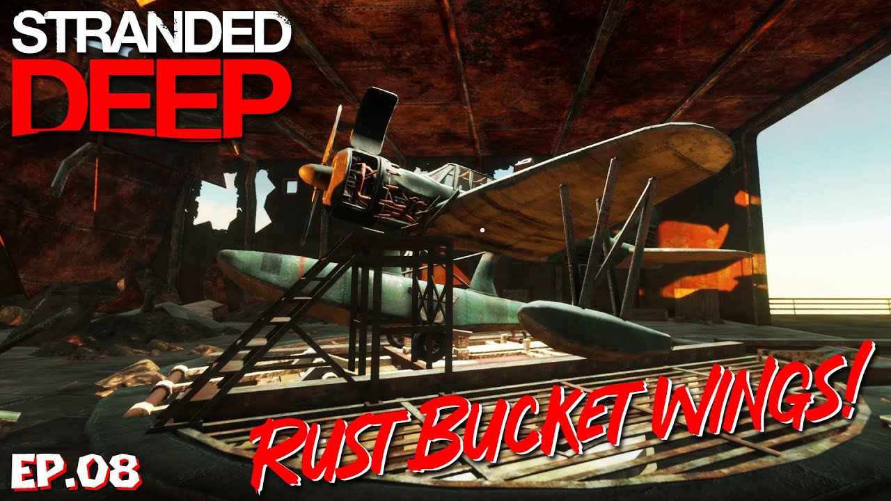 The Search for the Rust Bucket Battleship and Wings | Stranded Deep ...