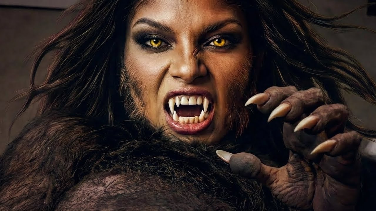 An American Werewolf in Cara 🐺| Ultimate Female Werewolf Transformation ...