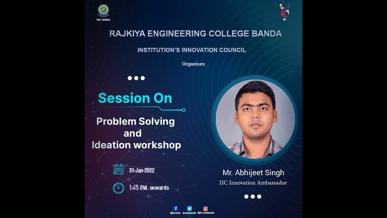 Problem Solving and Ideation Workshop - YouTube