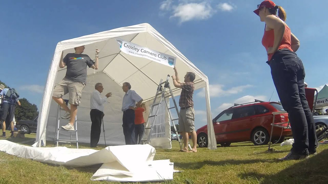 Croxley Camera Club Marquee Time Lapse - YouTube
