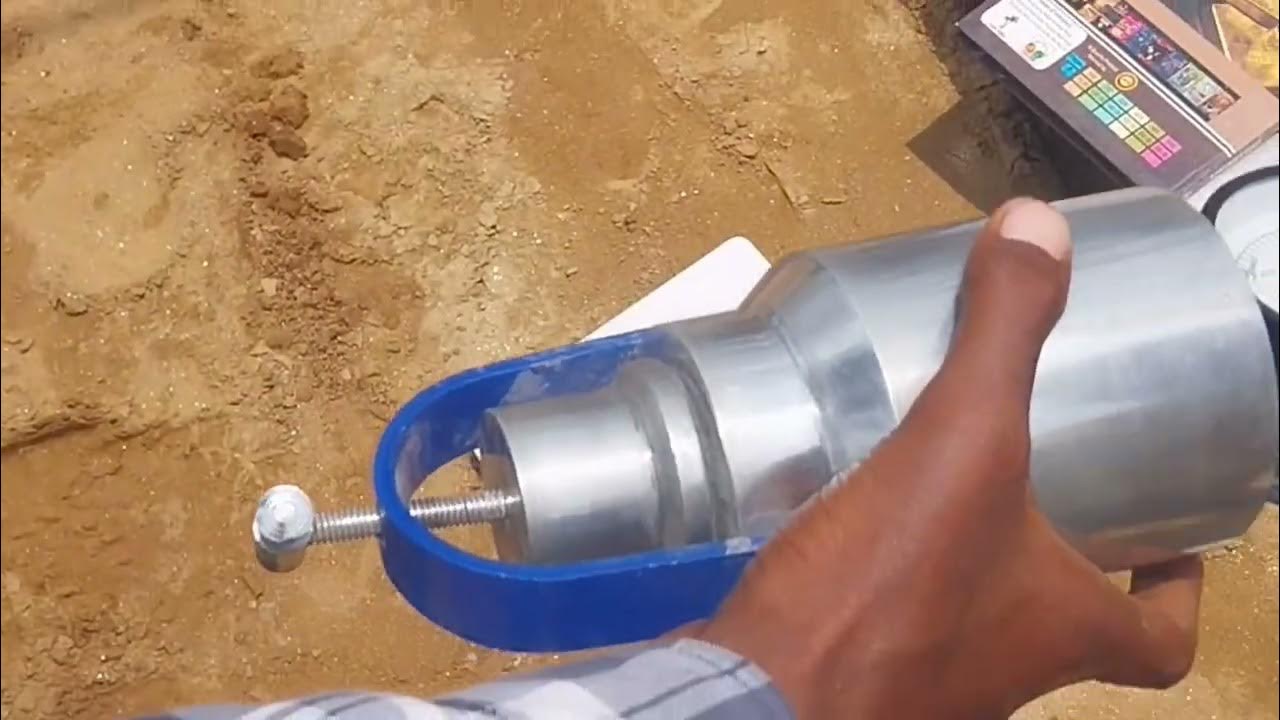 How to determine Compaction of soil by core cutter method #civilengineering #qualitycontr - YouTube