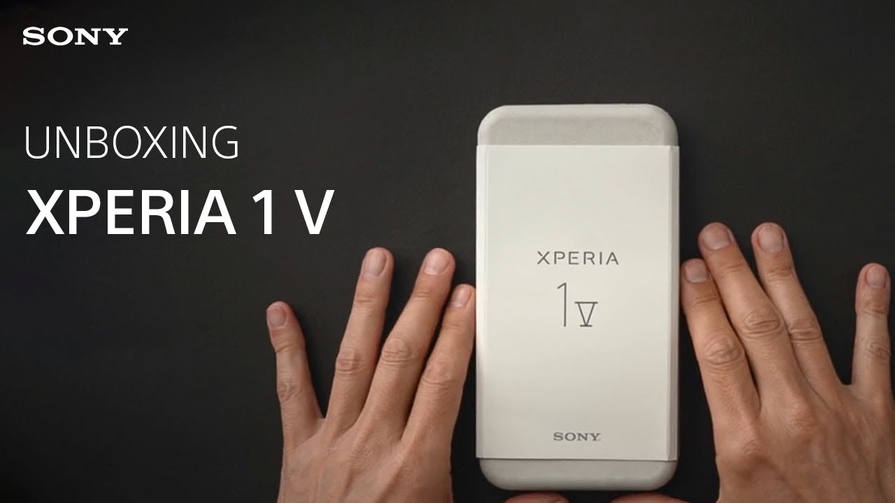 Unboxing: Sony Xperia 1 V - YouTube