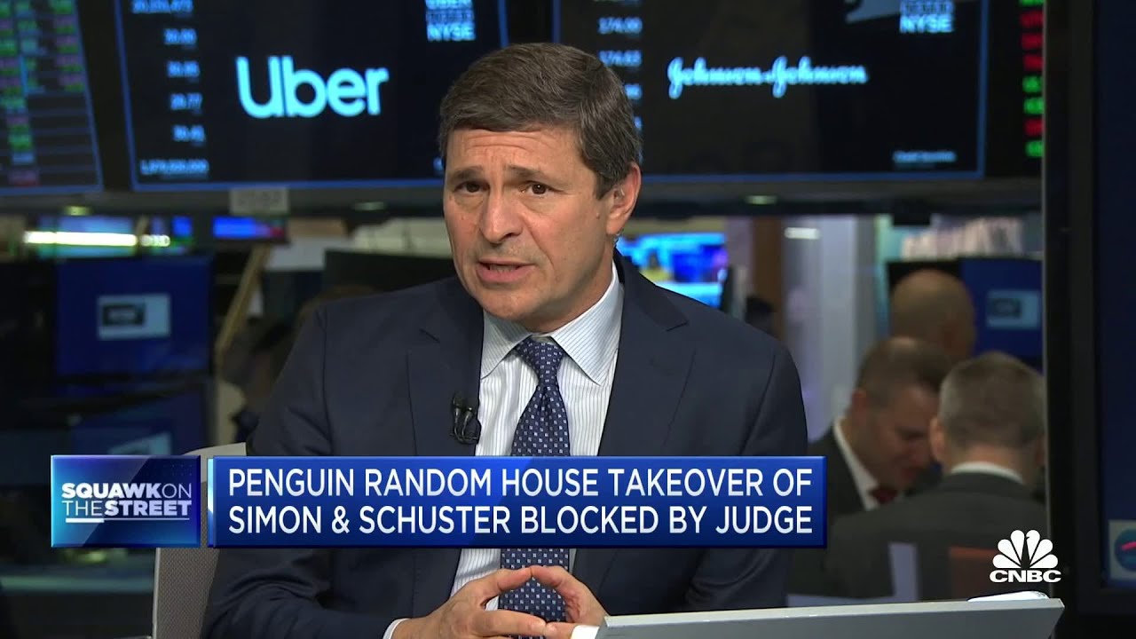 Judge Blocks Penguin Random House Takeover Of Simon And Schuster Youtube