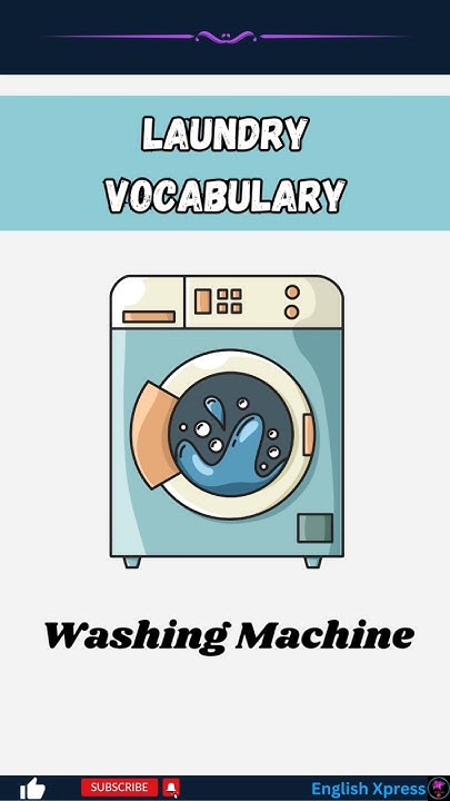 Laundry Vocabulary | Learn English | English Vocabulary #shorts # ...