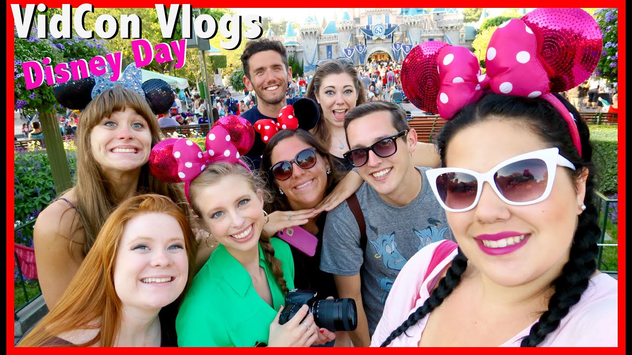 DISNEY DAY | VidCon 2015 | Day 5 - YouTube