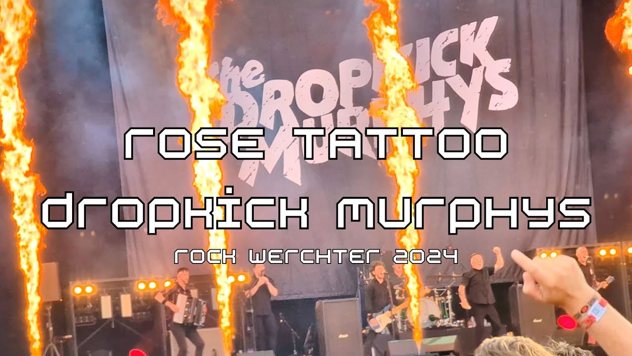 Rose Tattoo - Dropkick Murphys: Rock Werchter 2024 - YouTube