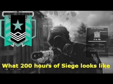 What 2000 Hours of Siege looks like- Rainbow Six Siege - YouTube