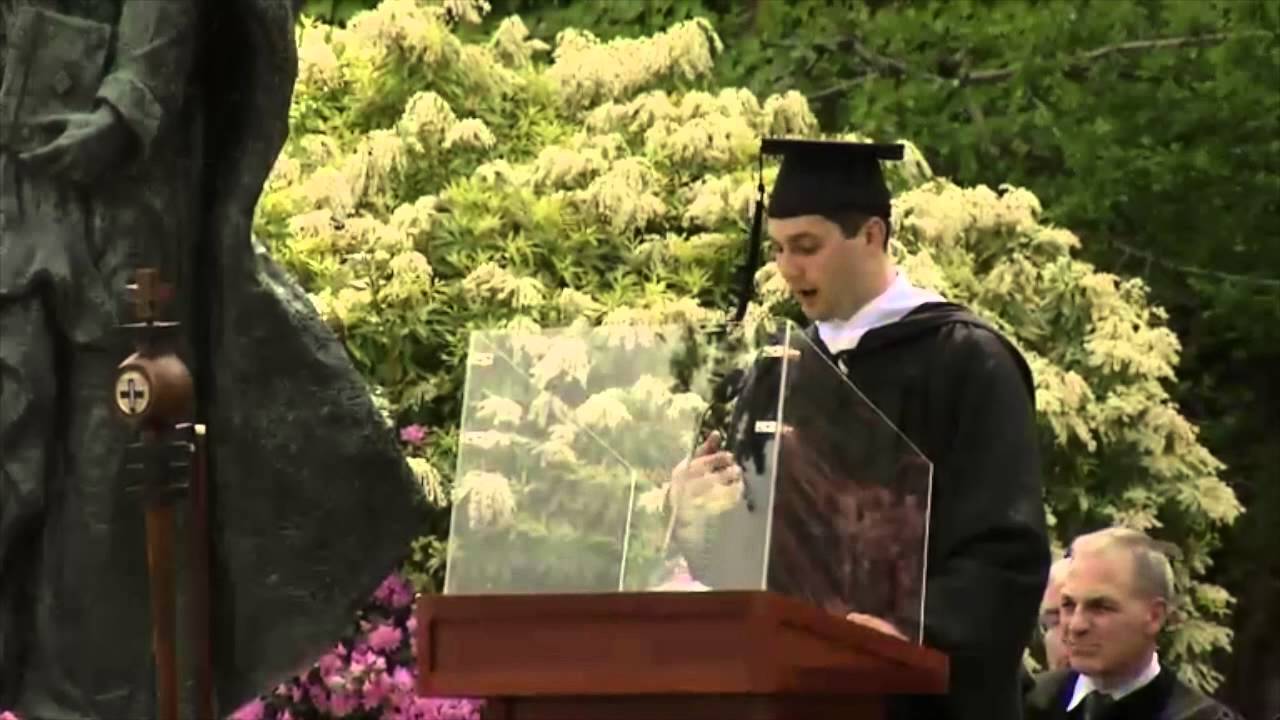 Christopher Tinsley Commencement Address 2013 - YouTube