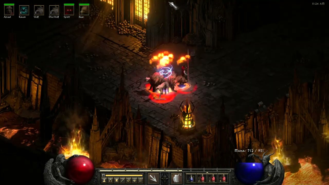Summon druid build Diablo 2 resurrected - YouTube