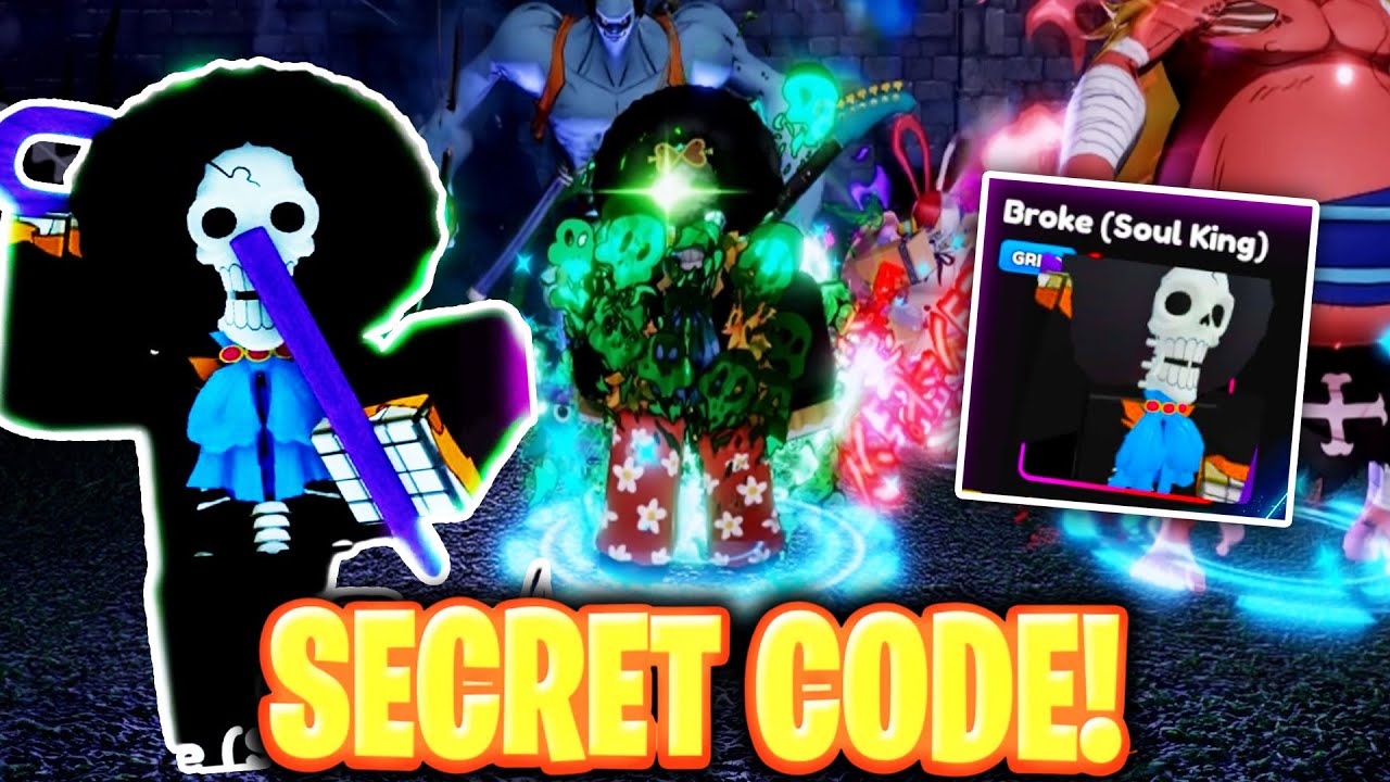 Anime Last Stand BROOK EVO (Soul King) SECRET Codes! - YouTube