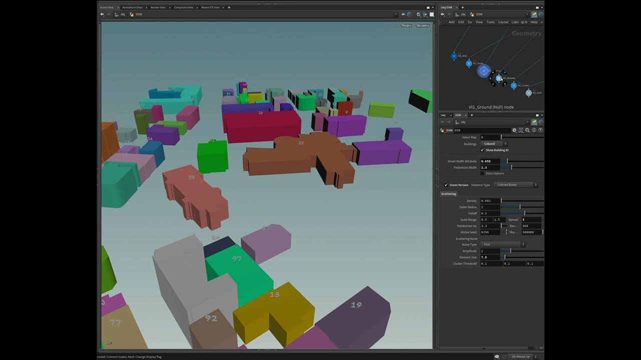 Open Street Map for VR Environments using Houdini - Breakdown - YouTube